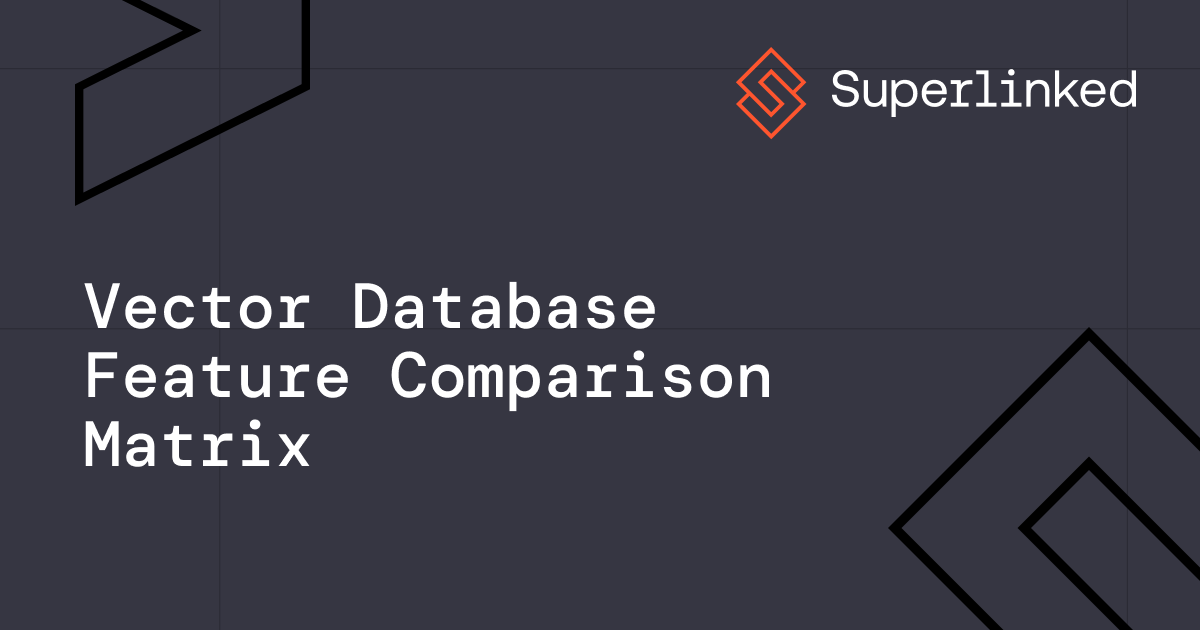 VectorHub, VectorDB 비교 및 학습 자료를 모은 학습 허브(feat. OpenSource) - 읽을거리&정보공유 ...